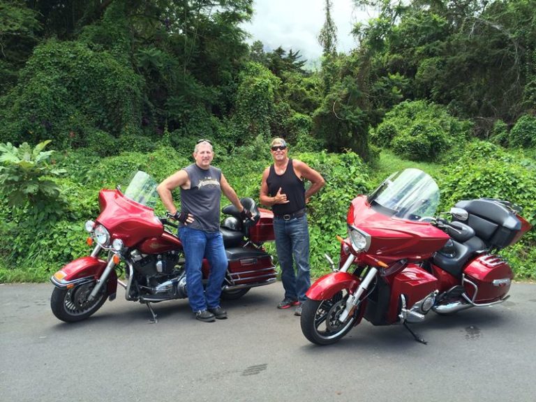 Harley Davidson motorcycle guided tour to Hana with Save on Maui