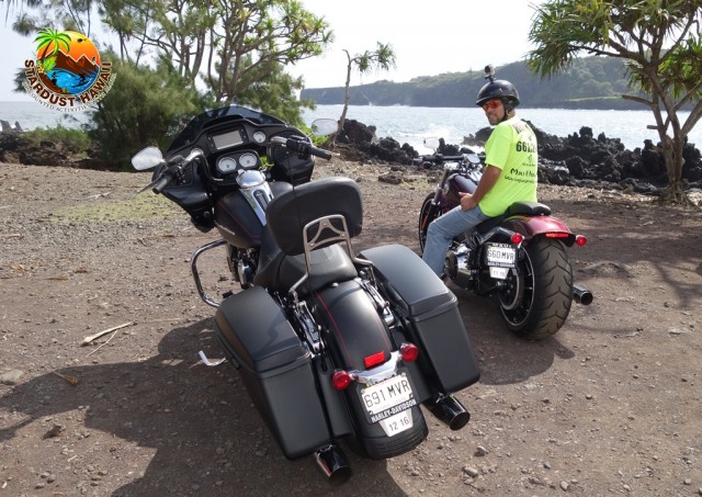 Harley Davidson motorcycle guided tour to Hana with Save on Maui